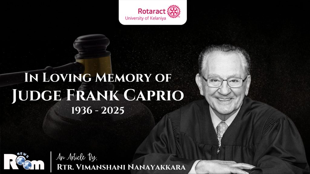 In loving memory of Judge Frank Caprio - Cakebreads